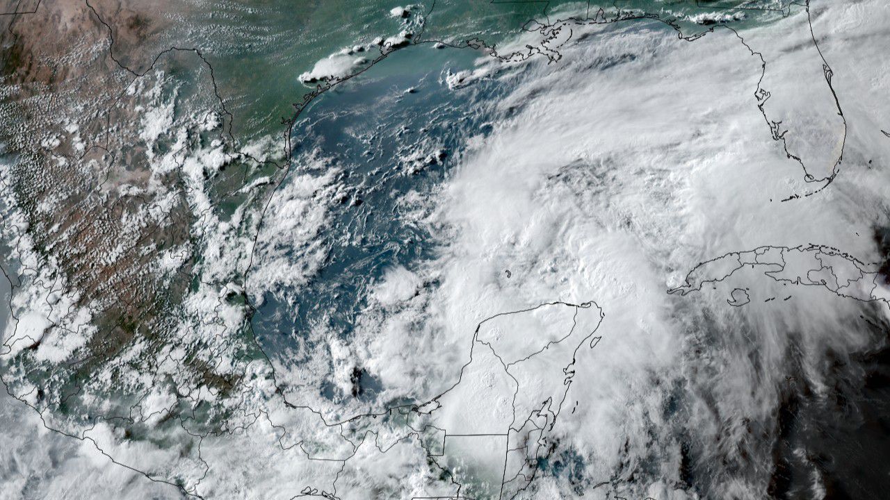 Tropical Storm Claudette forms in the Gulf of Mexico