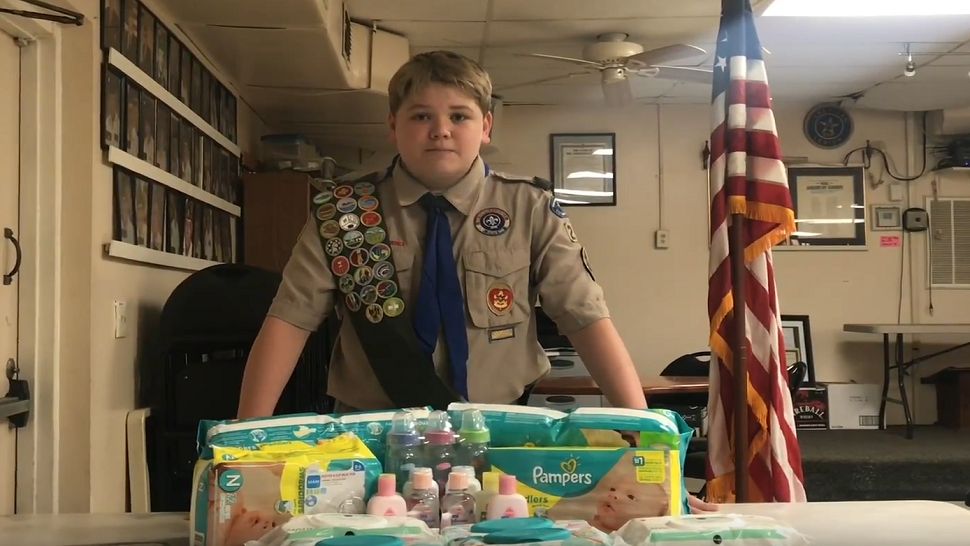Everyday Hero: Boy Scout helping newborns and mothers