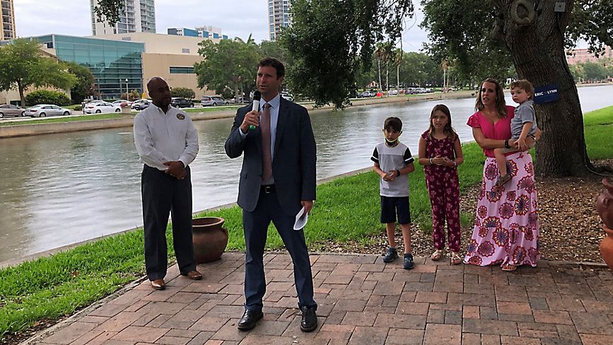 Eric Lynn runs for Congress