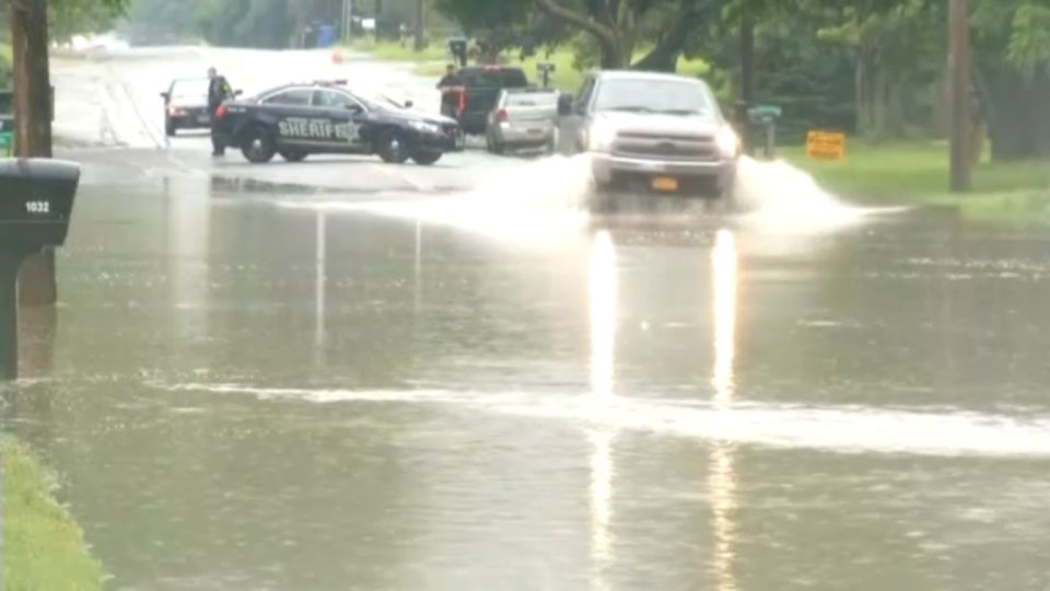Rain Causes Localized Flooding Road Closures