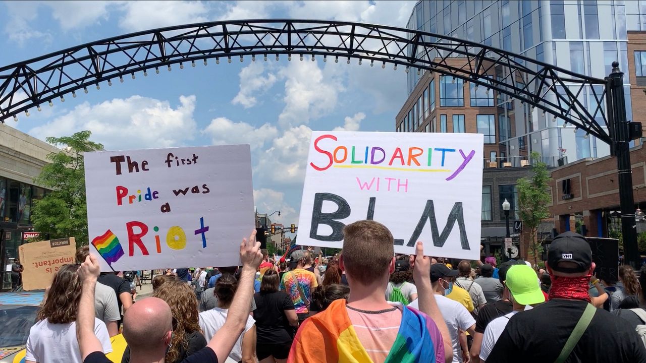 LGBTQ Community Protests Against Racism