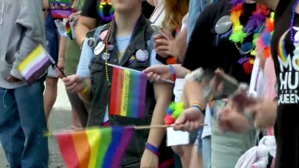 LGBTQ Pride Marches Through Downtown Cincy