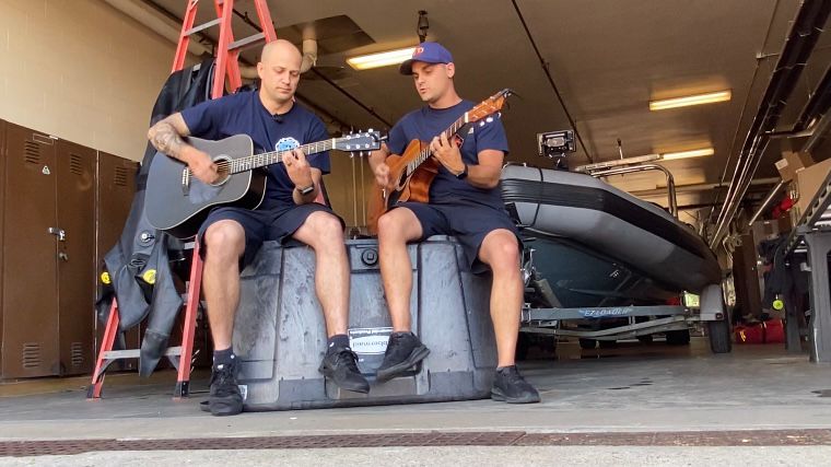 From the fire station to the stage: Meet the band Quickline