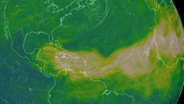 African dust cloud may cause haze this weekend