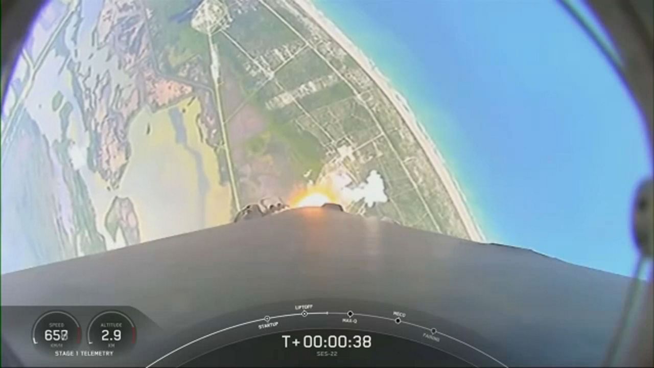 SpaceX launches SES-22 satellite