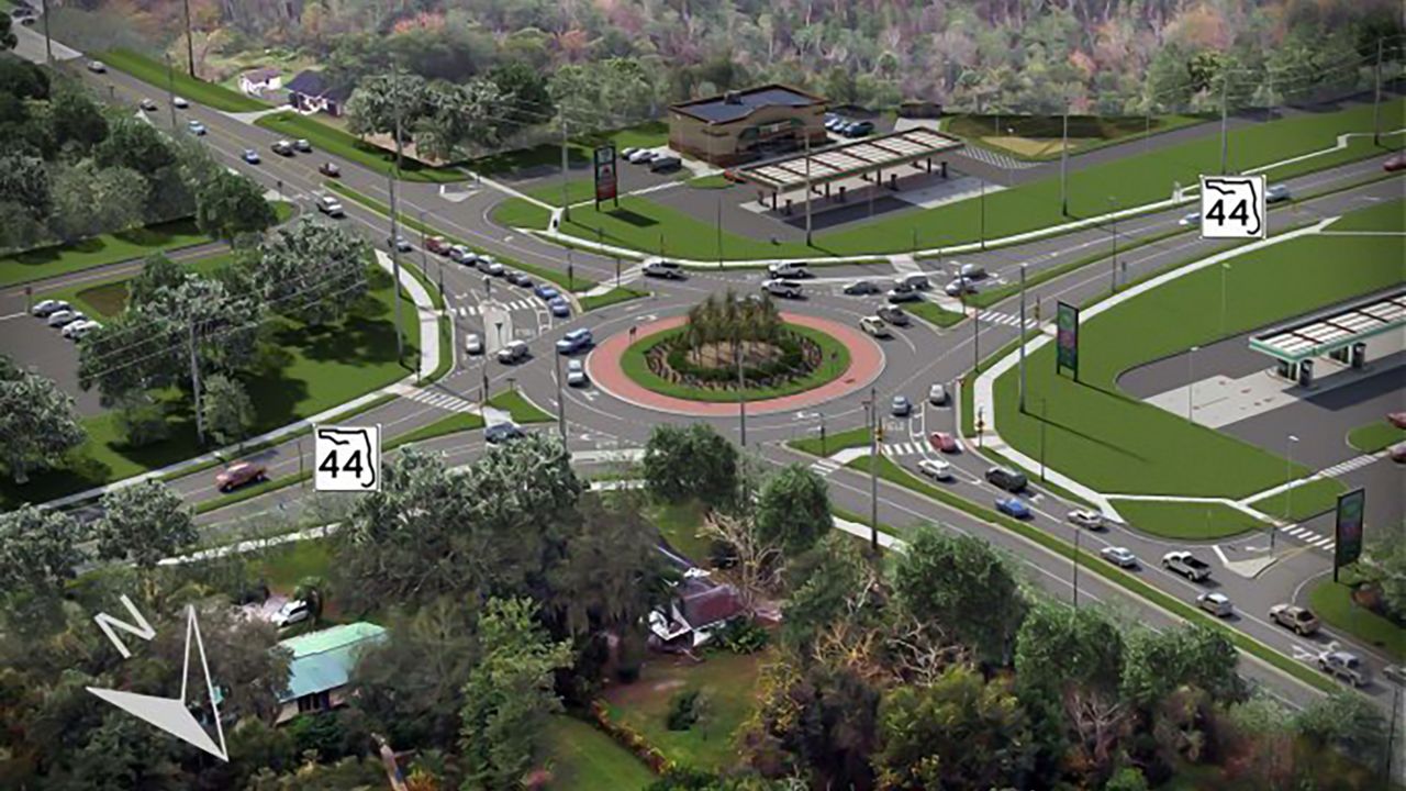 Work begins on another roundabout in DeLand