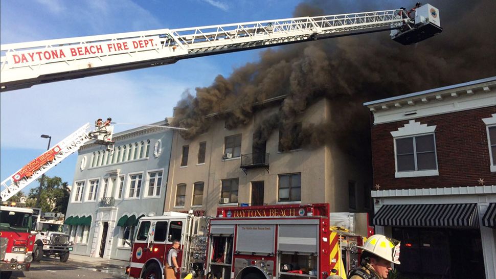 WATCH: Daytona Beach condemns hotel gutted by fire