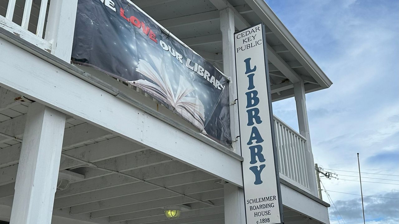 Cedar Key Library reopens months after Hurricane Helene