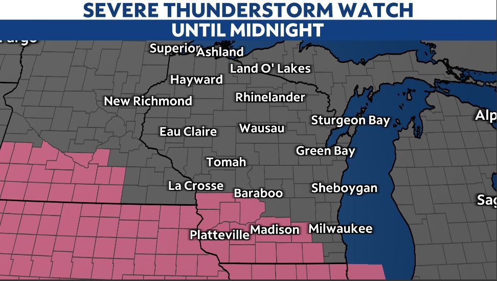 Heat and severe weather threaten southern Wisconsin