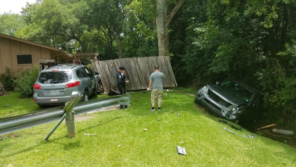Nest Camera Captures Car Crash