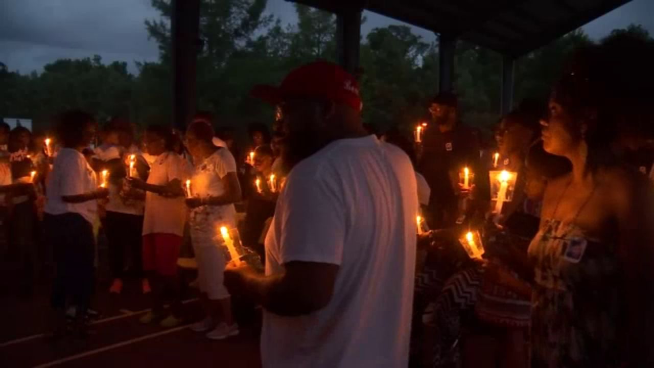 Vigil Held for Brother and Sister Murder Victims