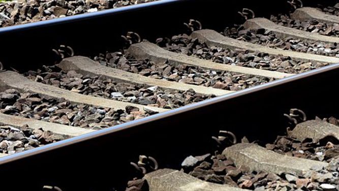 Train derailment caused by washed out tracks