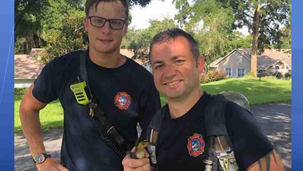 Mount Dora Firefighters Rescue Ducklings from Storm Drain