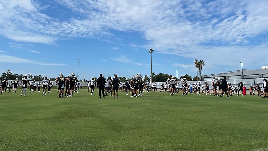 UCF Knights enter first day of football camp with energy