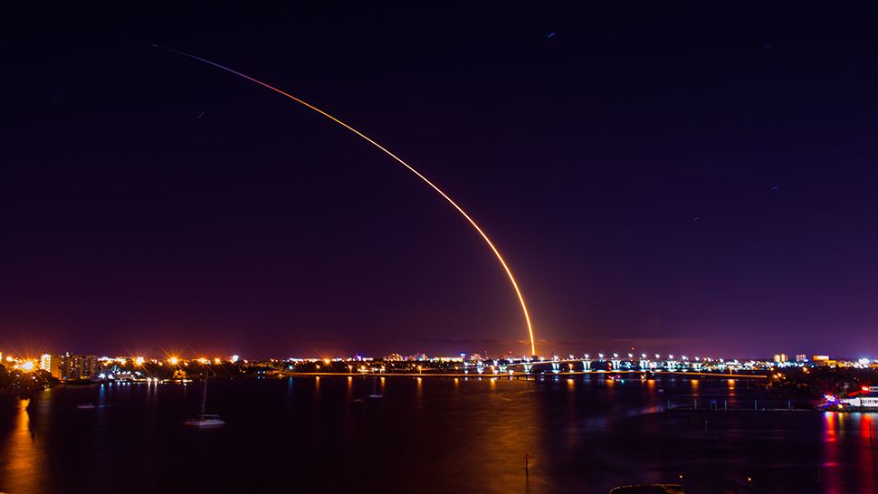 SpaceX's Falcon 9 launches Indonesian satellite