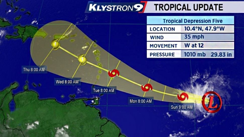 TROPICS: Tropical Depression 5 Develops Far in the Atlantic