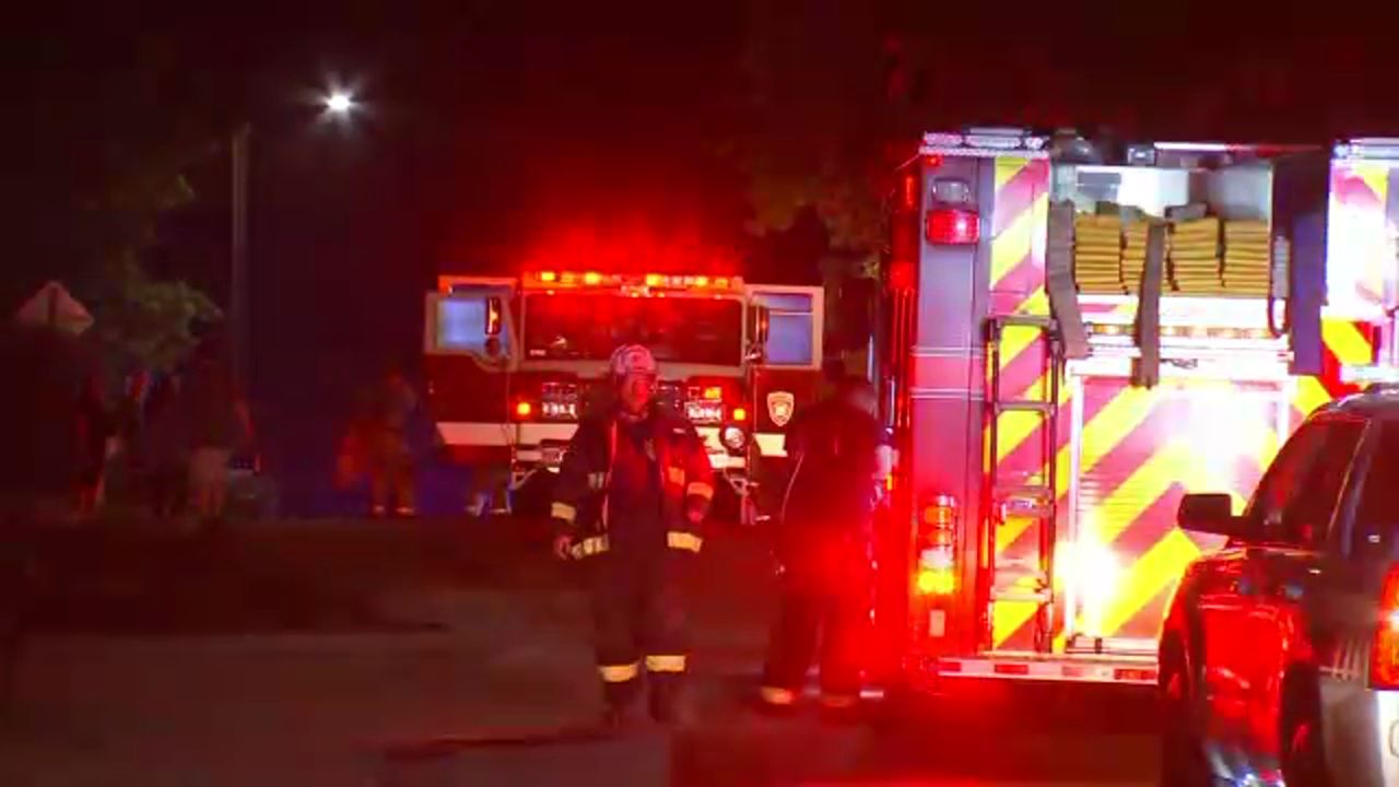 2 Cary homes damages by fire