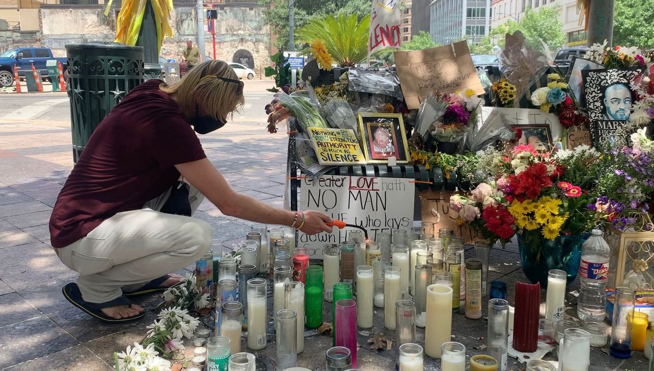 Friends of Garrett Foster Remember Him with Memorial