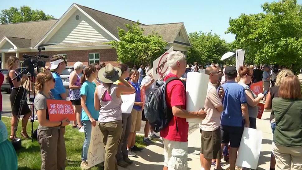 Trump’s Dayton Visit Met with Presidential Protests