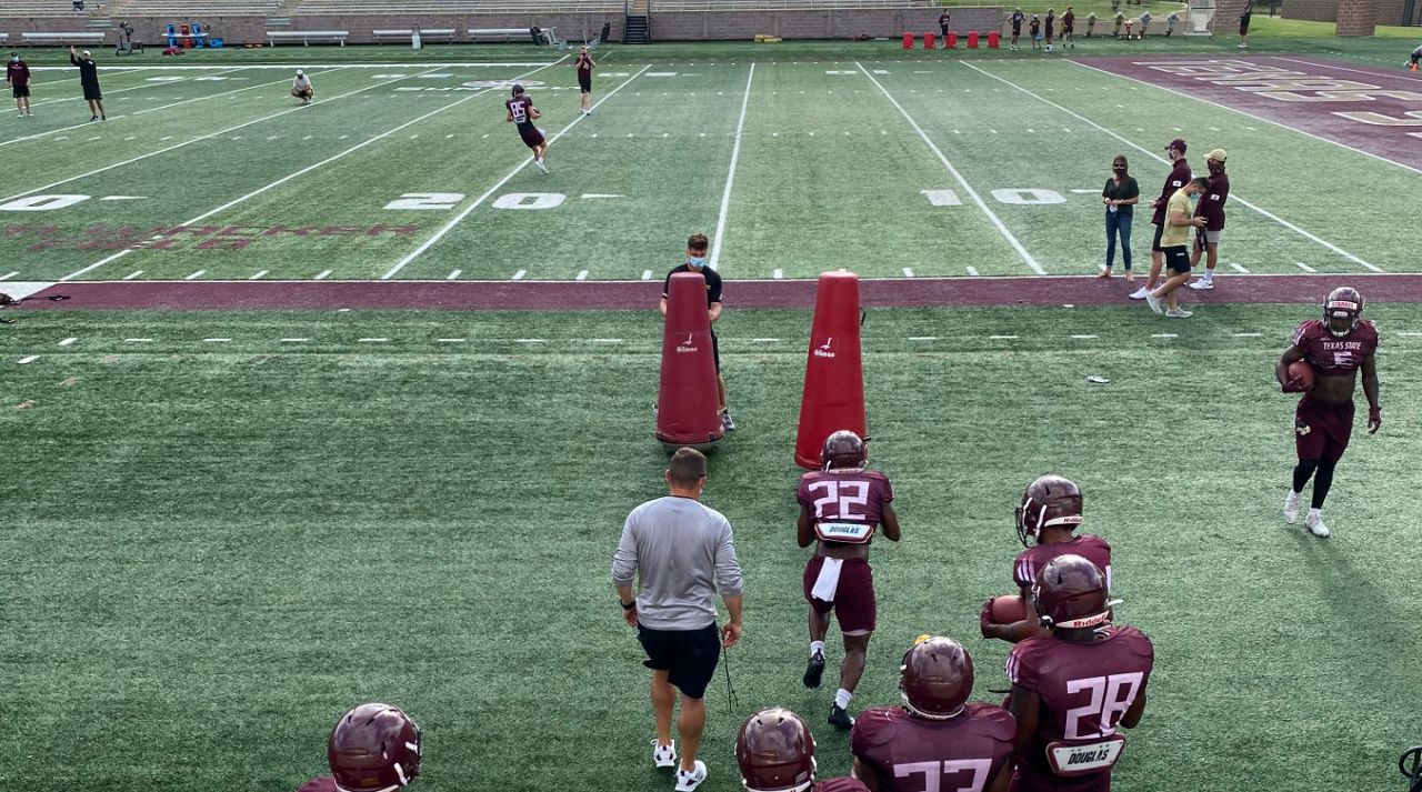 Texas State Gets Ready to Play Football During a Pandemic