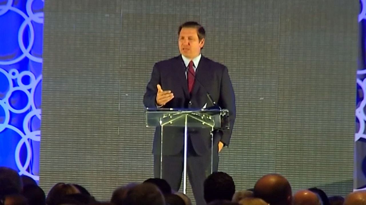 DeSantis in Orlando Touts Disaster Relief, Environmental Progress