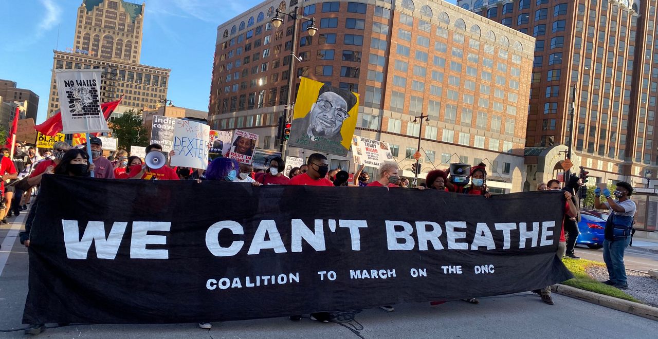 Families Share Stories At DNC Protests For Police Reform