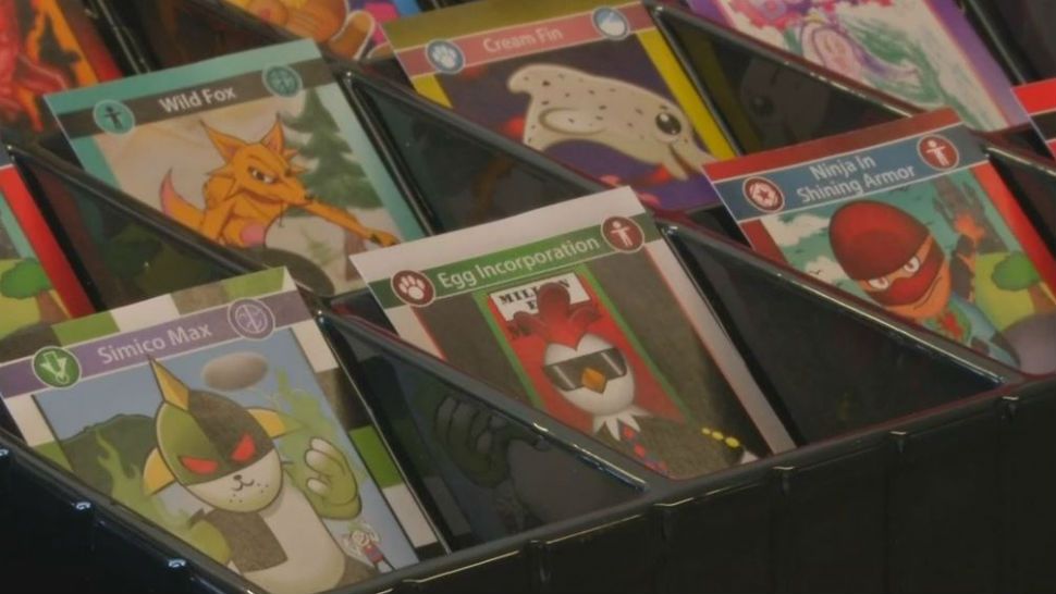 Art Teacher Creates Student-Drawn Educational Trading Cards