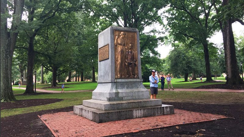 Silent Sam statue toppled at UNC Chapel Hill