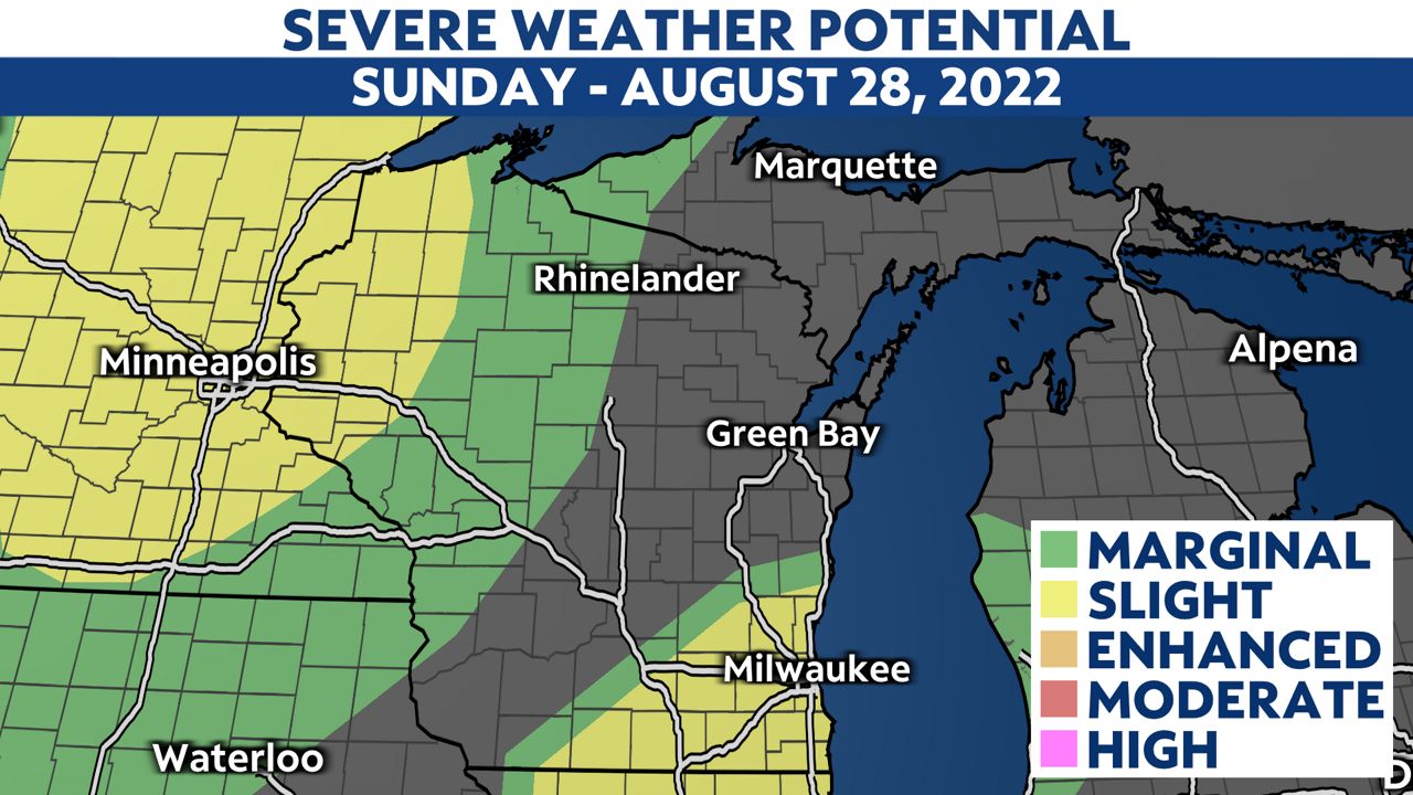 Strong storms sweep across the state this evening