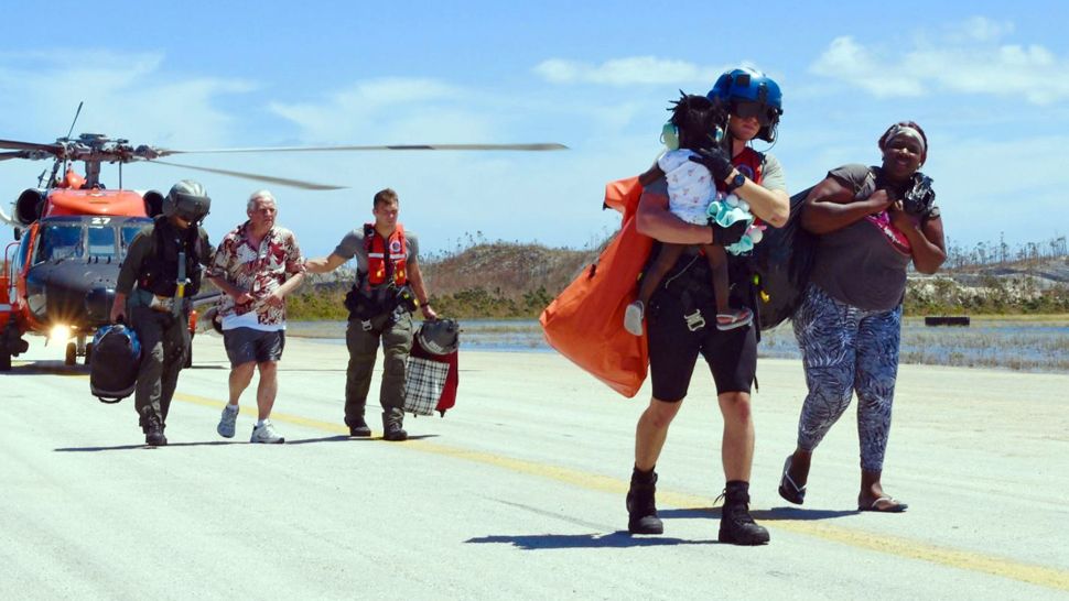 DORIAN US Coast Guard Continues to Help Those Left in Bahamas