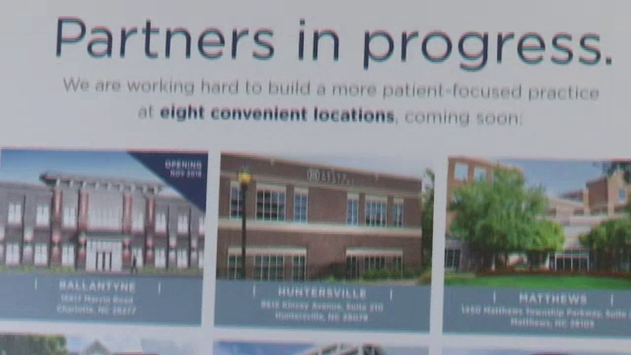 Two of eight 'Tryon Medical Partners' facilities now open