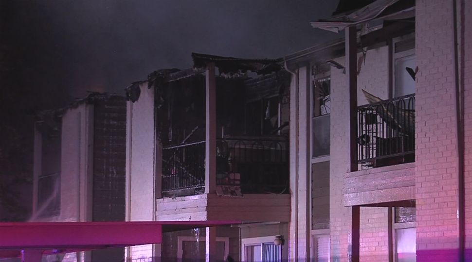 Apartment Building Collapses, At Least 6 Families Displaced After Fire