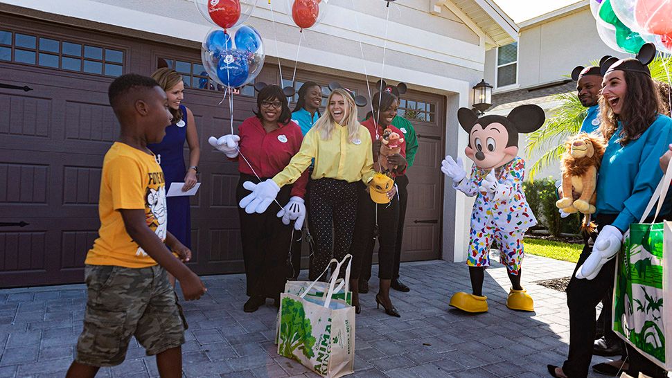 Boy Surprised With Disney Trip After Helping Hurricane Dorian Evacuees
