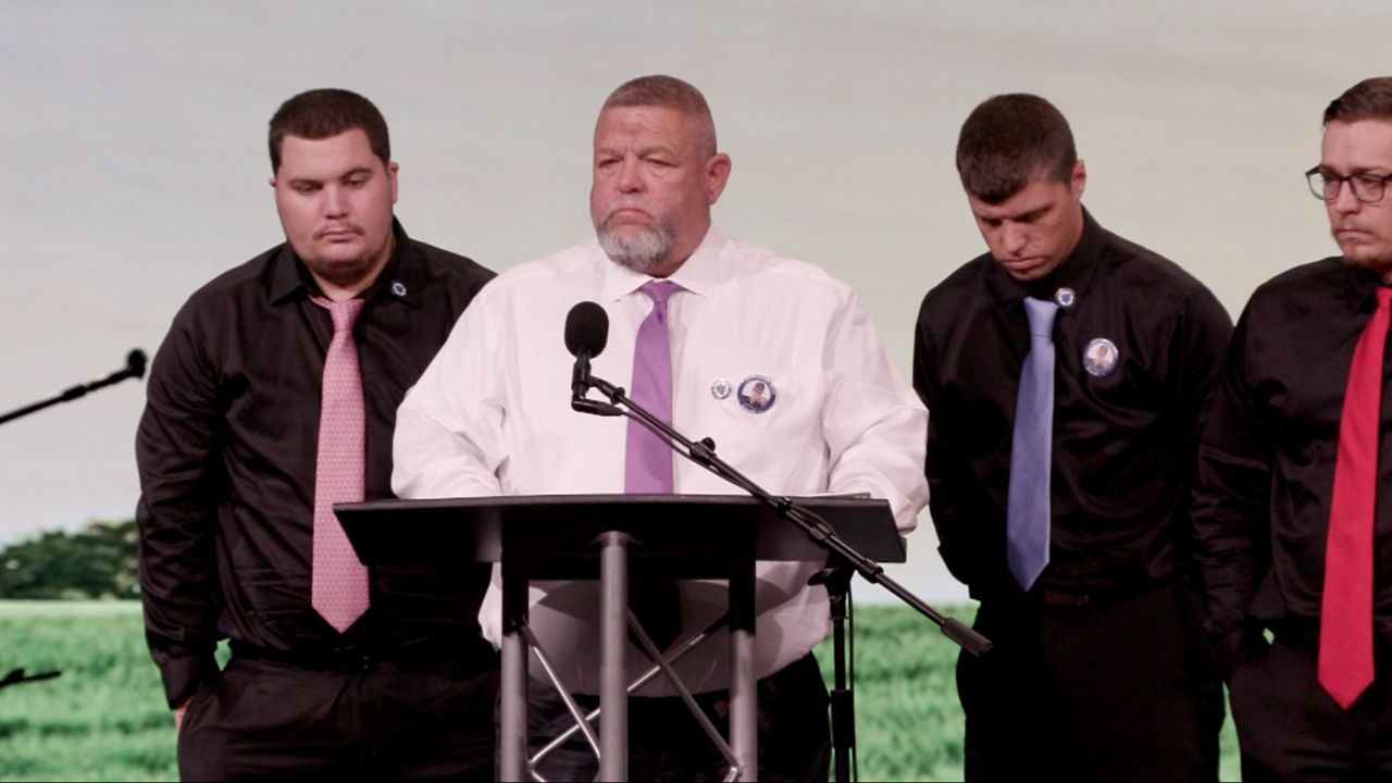Memorial Service Held For Sheriff Deputy Brandon Shirley