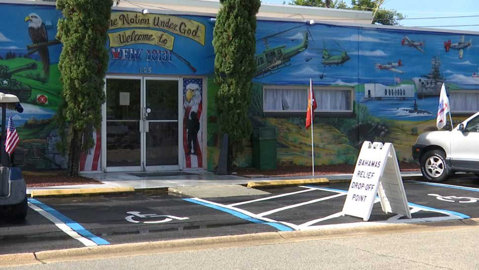 Cape Canaveral VFW 10131 Collecting Donations for Bahamas Relief