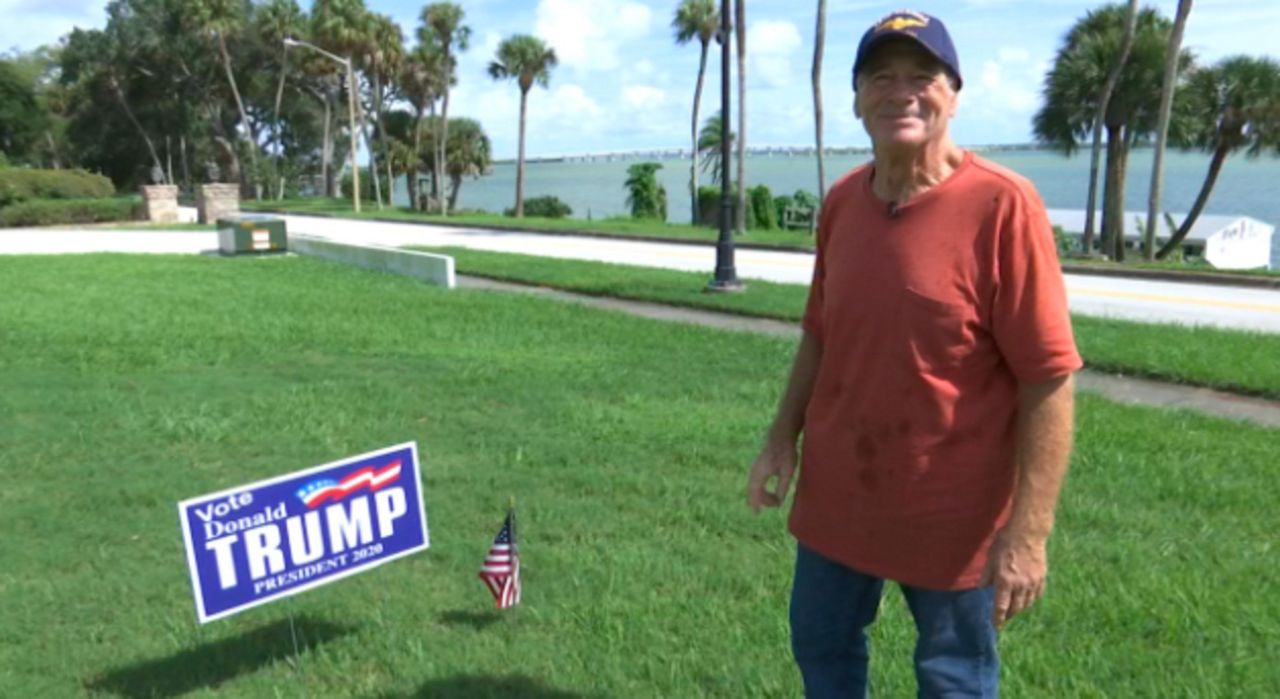 Cocoa Man Looks to Shine Light on Campaign Sign Snatcher