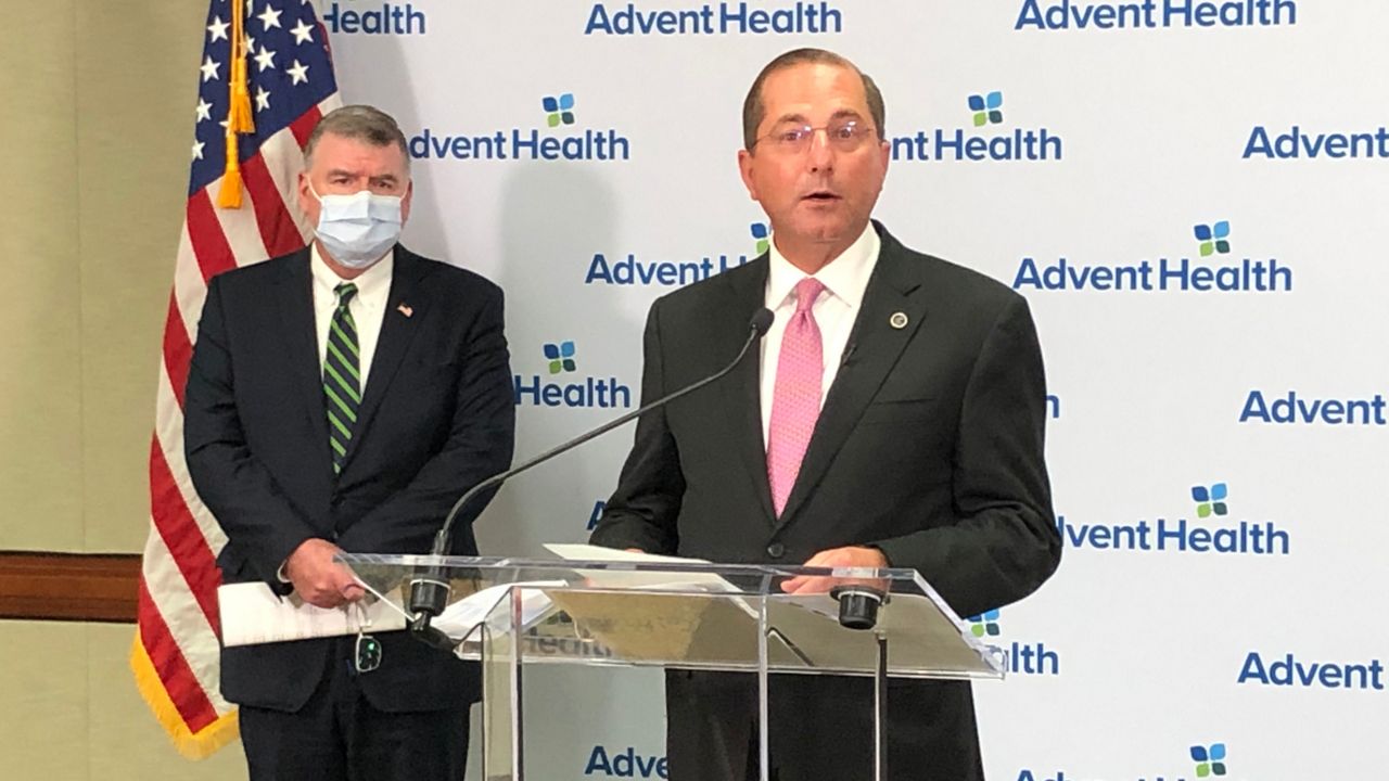 Azar: CDC Was Involved with COVID-19 Testing Change