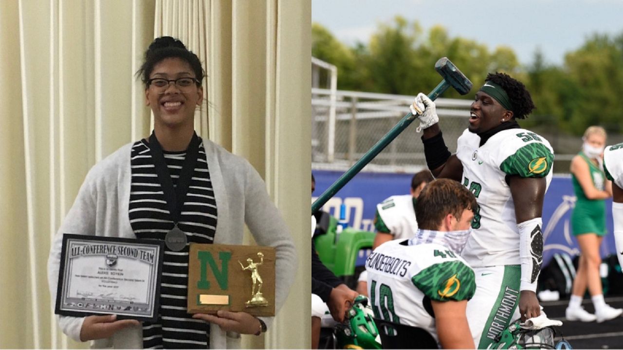 Northmont Students Named Scholar Ahtletes of the Week