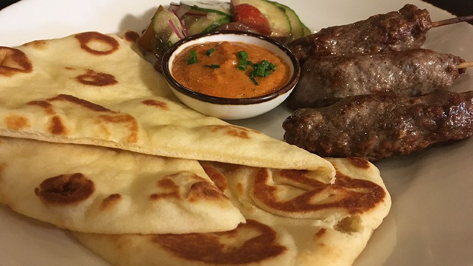 Chef's Kitchen Wine Room Lamb Kefta Kebabs