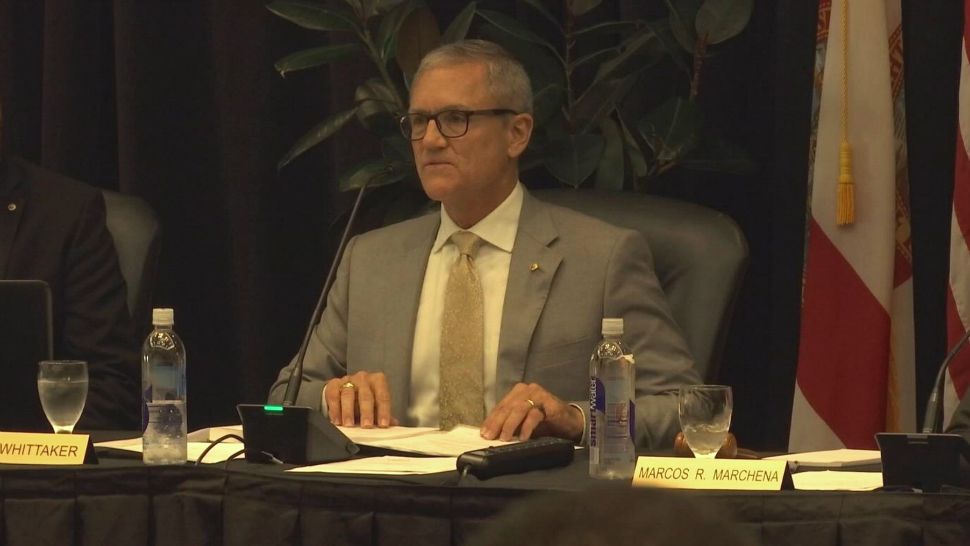 ucf president dale whittaker offers resignation trevor colbourn hall