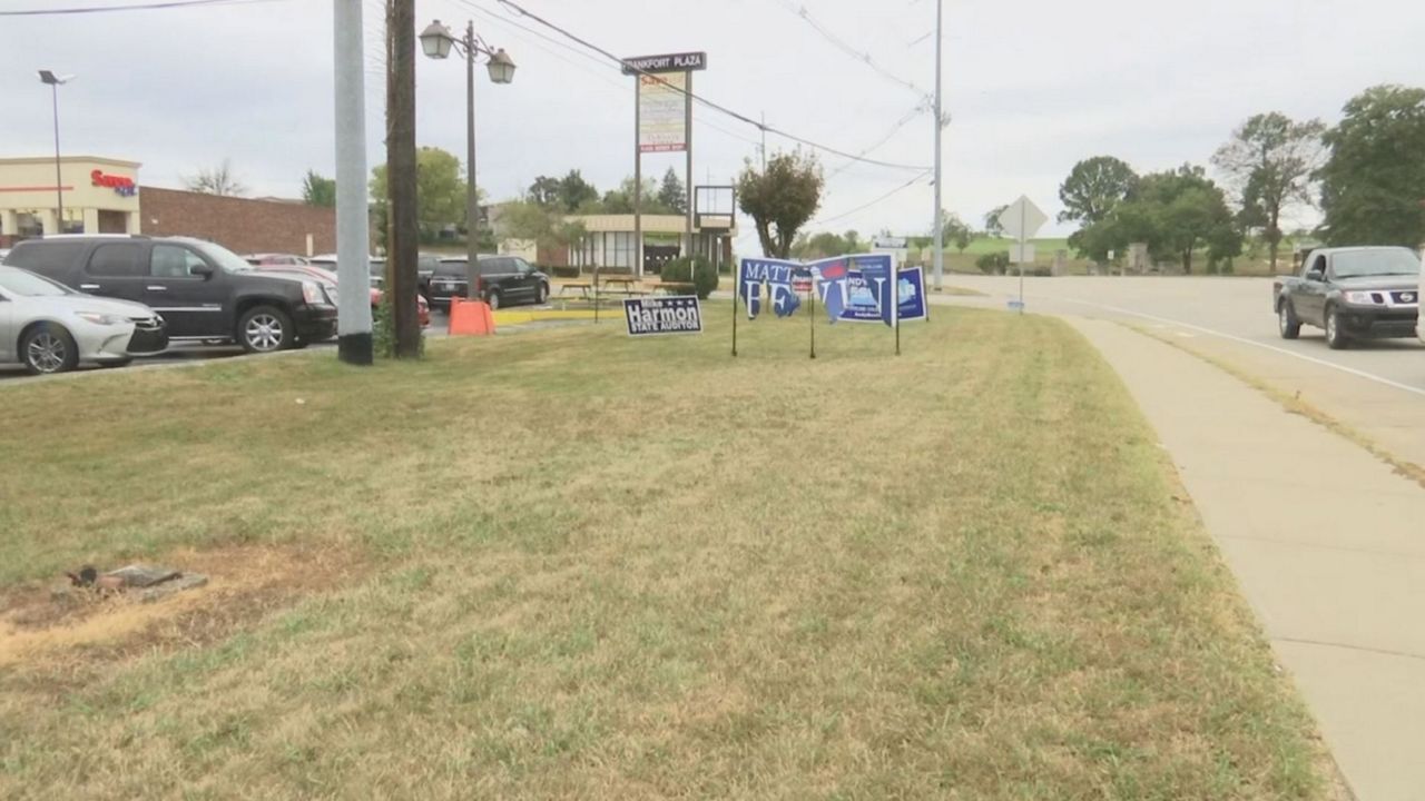 Matt Bevin Campaign Sign Burned