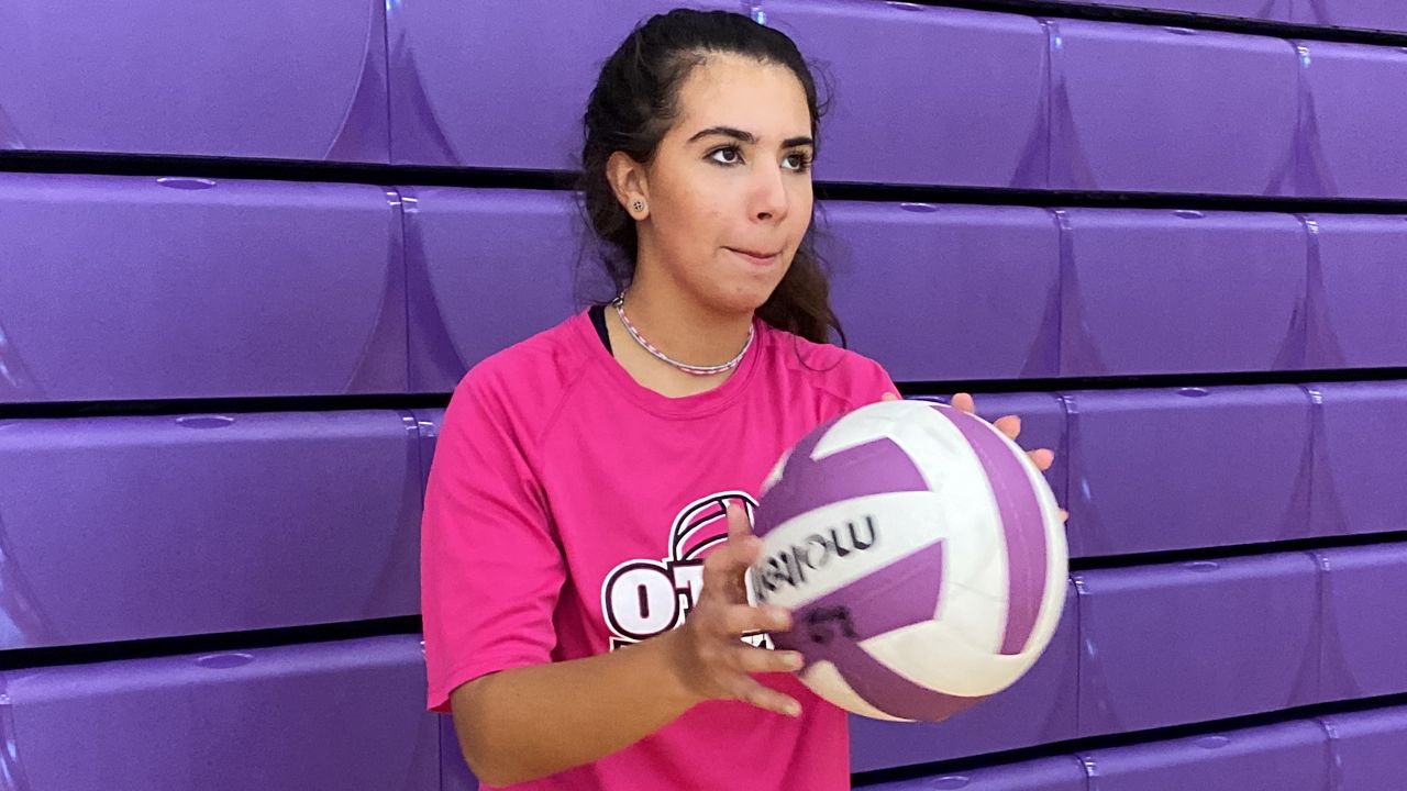Horizon's Juliana Neves leading the volleyball team