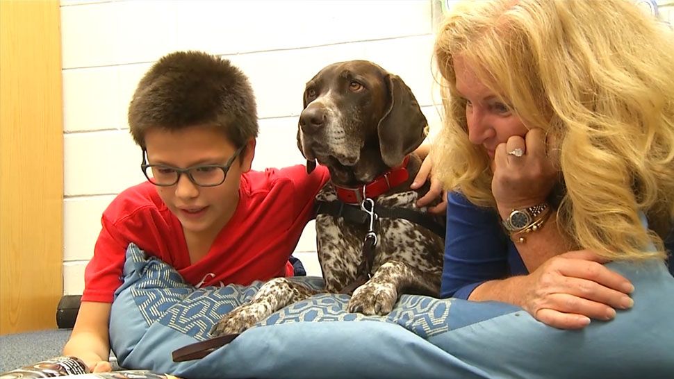 Reading With Erma: Students Learn to Read Confidently With Therapy Dog