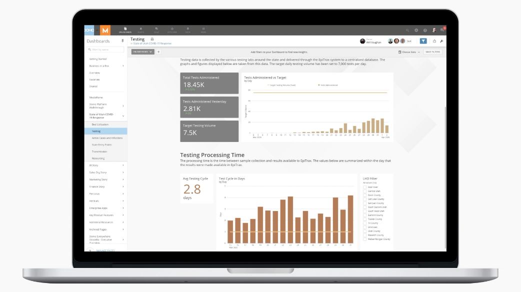 Software Company Creates Interactive COVID-19 Tracker