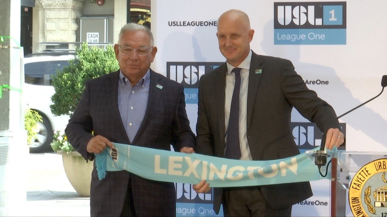 Lexington shoots, scores with new professional soccer team