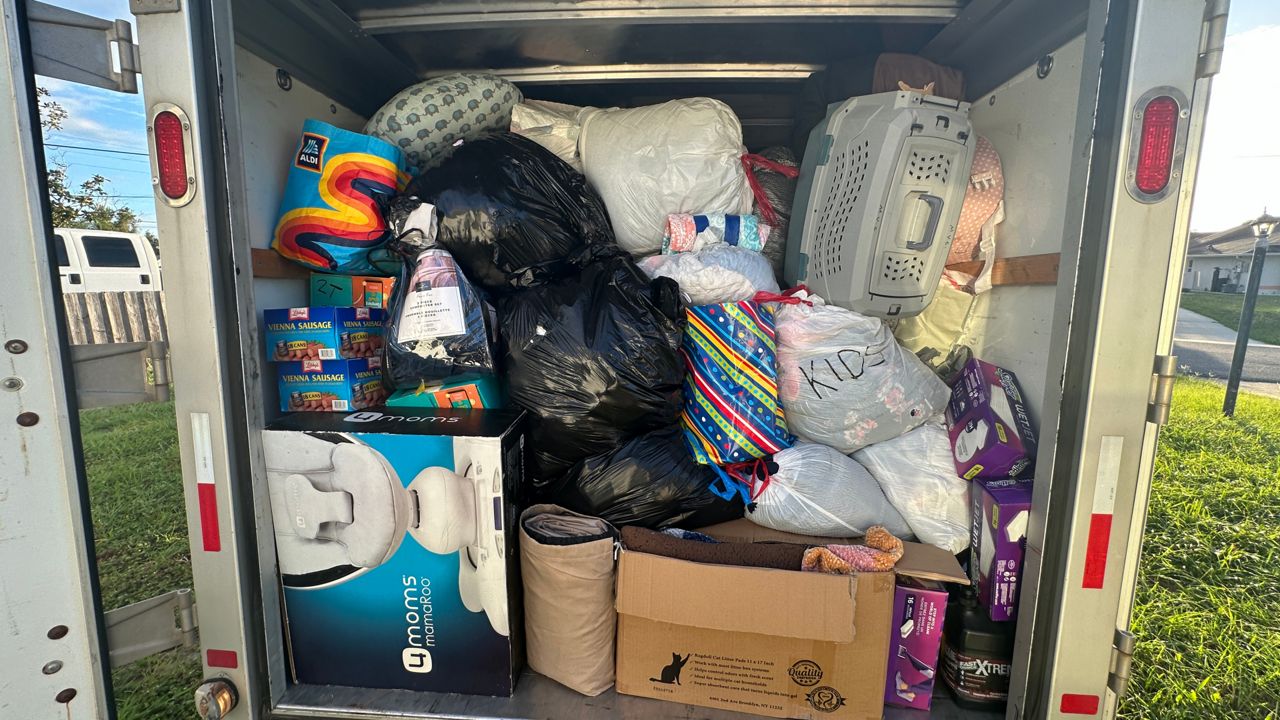 Central Florida resident mobilizes Helene donation drive
