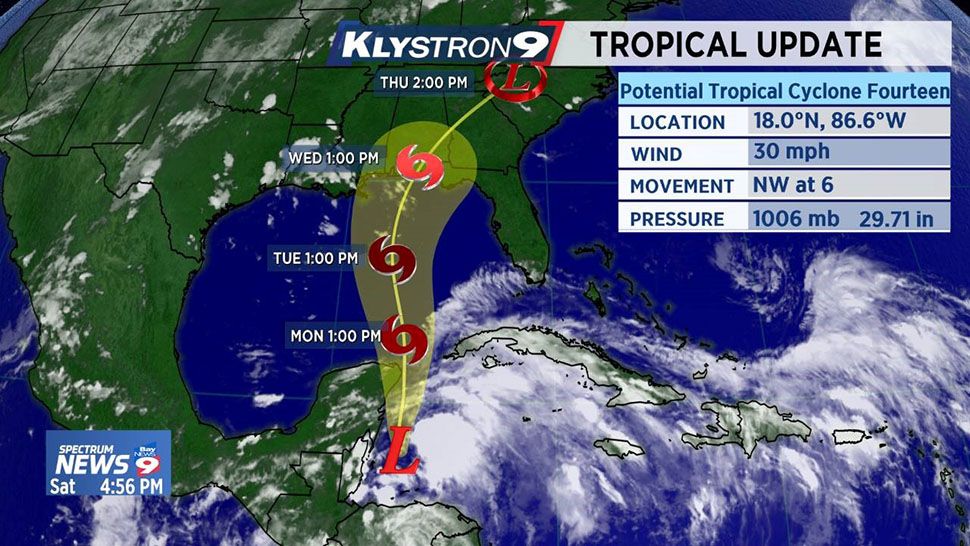 TROPICS: Potential Tropical Cyclone 14 forms