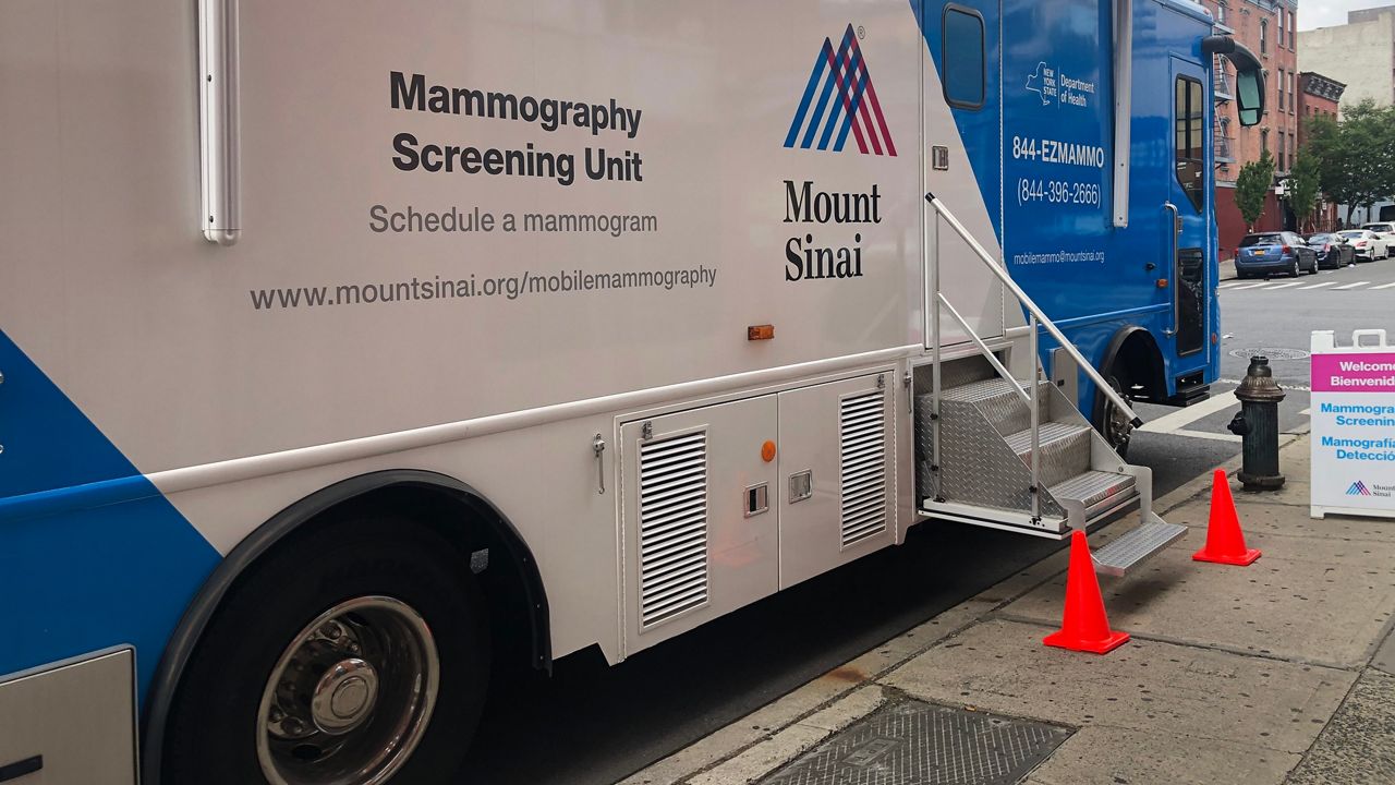 Mount Sinai Mammogram Van NYC Hits the Road screening