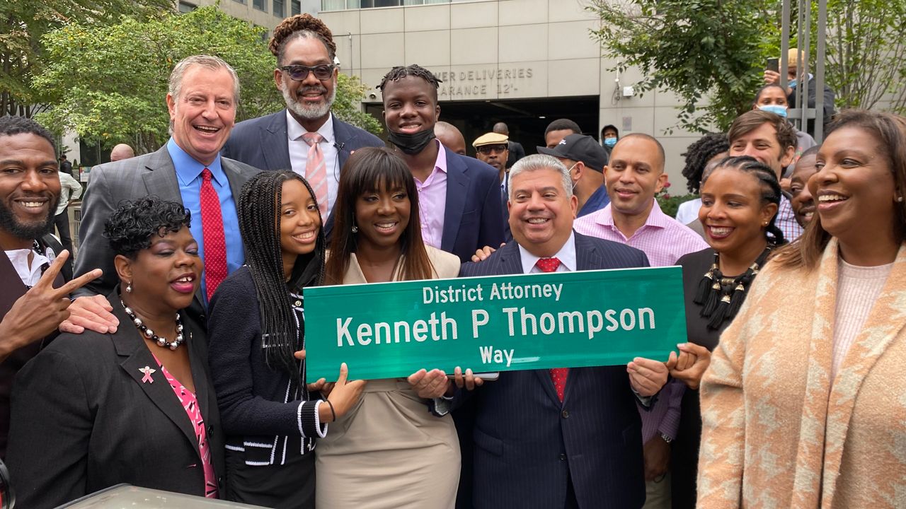 Street co-named in honor of late Brooklyn DA Ken Thompson