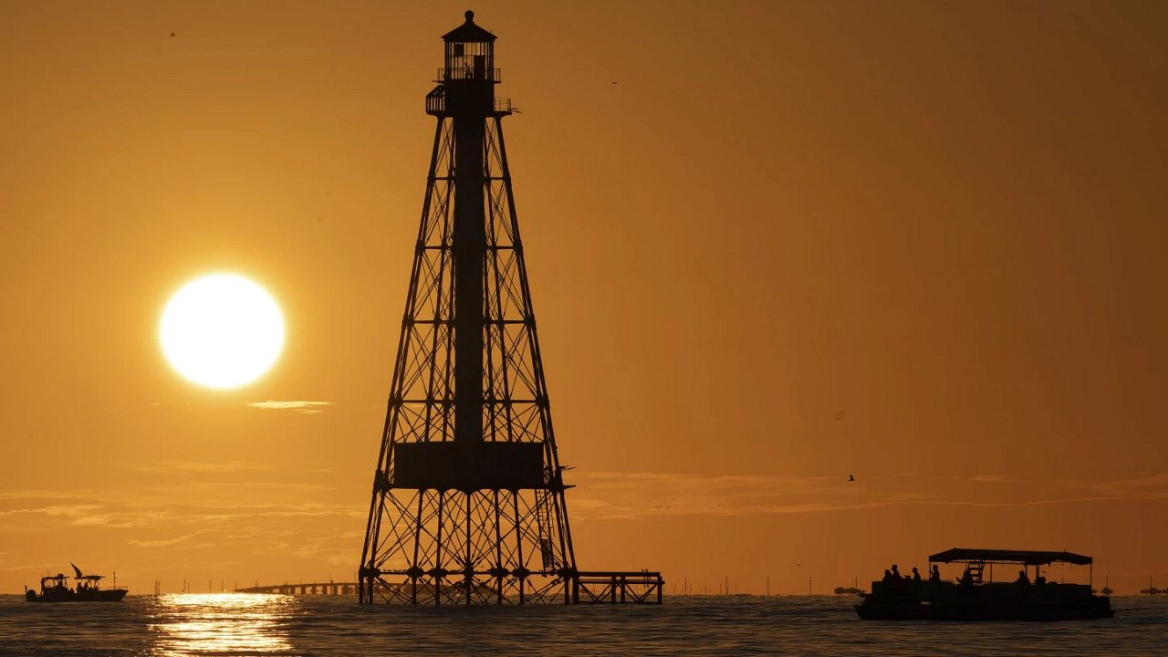 Florida Keys lighthouse illuminated for first time in years